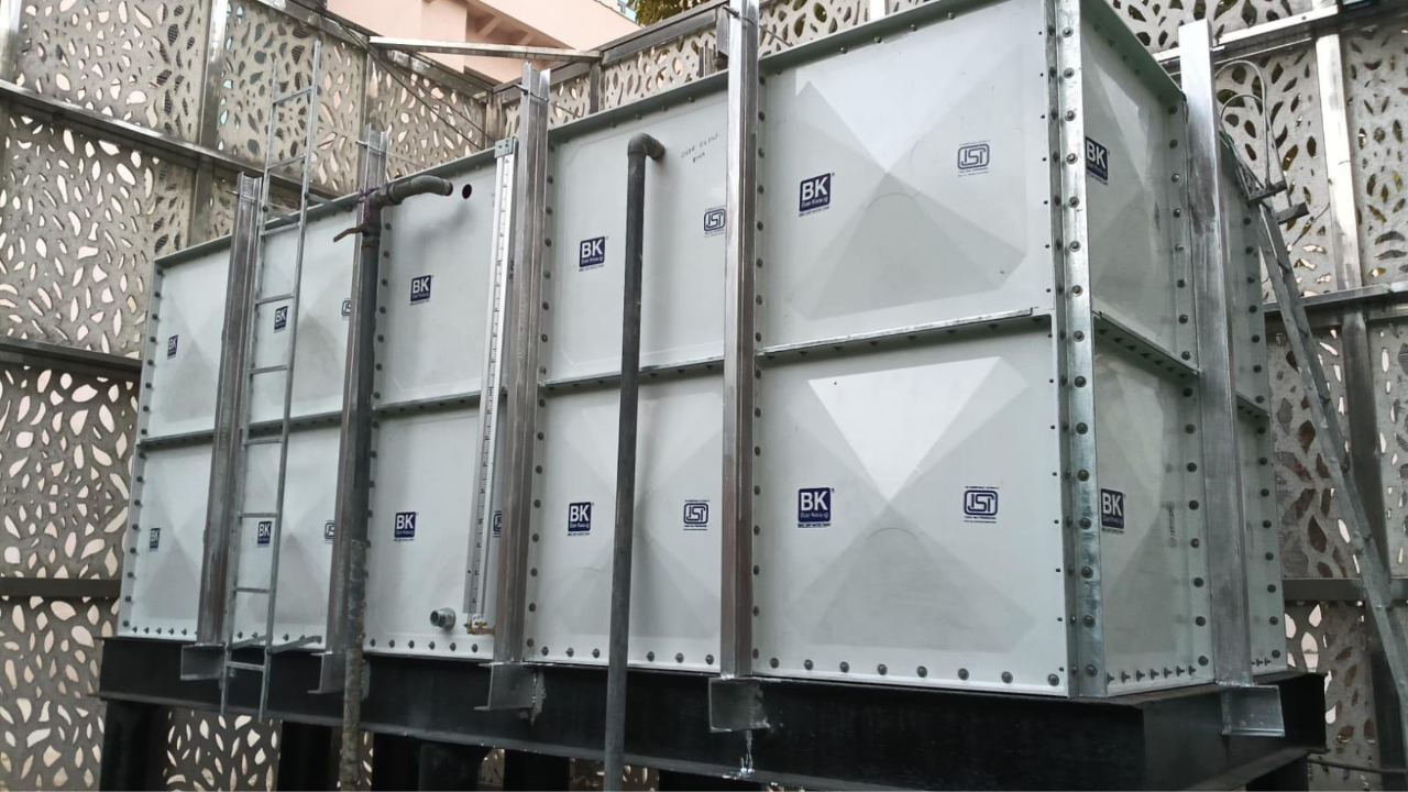 BK SMC GRP Sectional Panel Water Tanks | SHAZ Enterprises